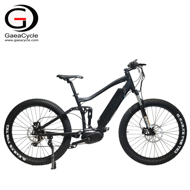 Mid Drive Full Suspension Mountain Electric Bicycle - Changzhou Gaea ...